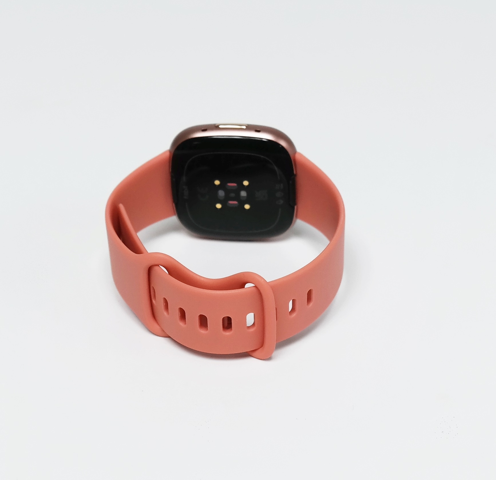 Fitbit Versa 4 Fitness Smartwatch FB523 Copper Rose Aluminum Pink Sand ...
