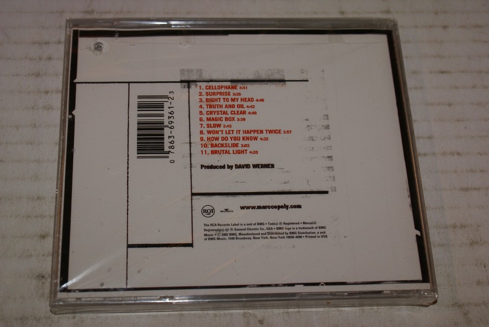 Marc Copley Limited Lifetime Guarantee CD Promo New Factory Sealed ...