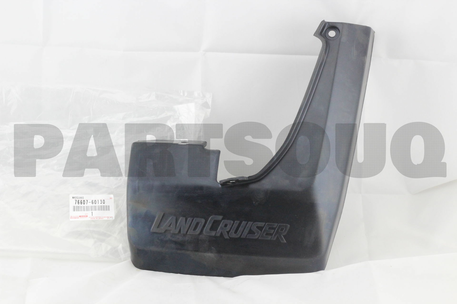 7660760130 Genuine Toyota MUDGUARD SUB-ASSY, QUARTER PANEL, REAR RH ...