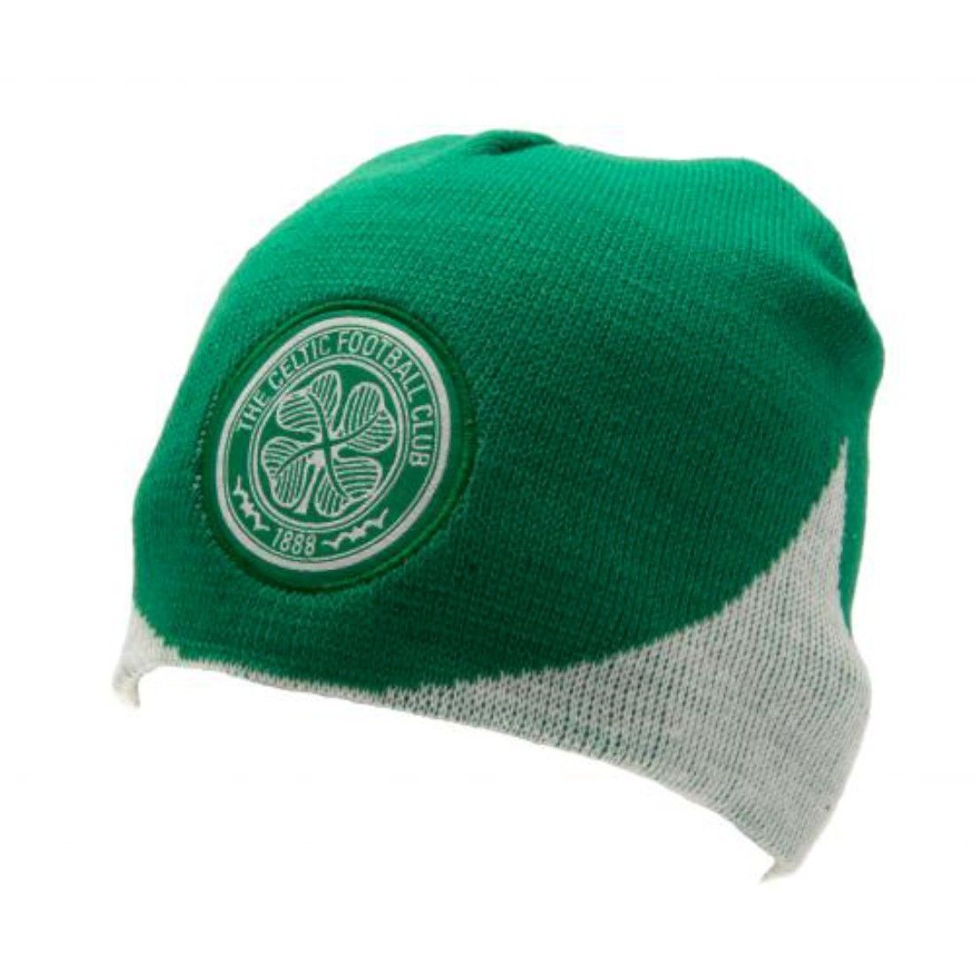 Celtic FC Beanie Hat Official Wave Knitted Football Crest Winter | eBay