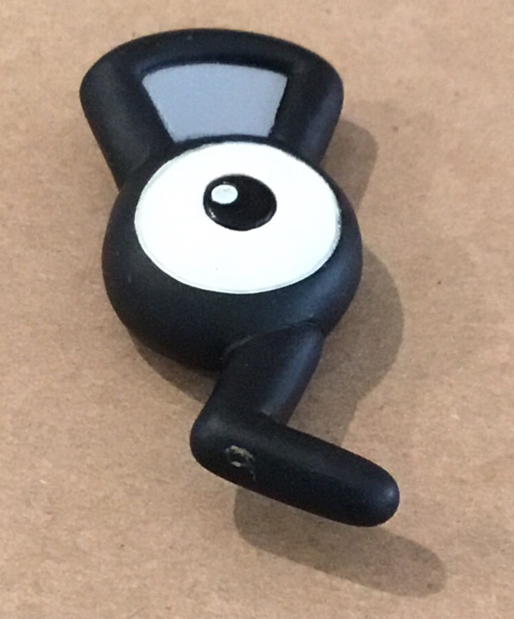 2000 Pokemon Finger Puppet Unown Figure Gotta Catch Them All Nintendo ...