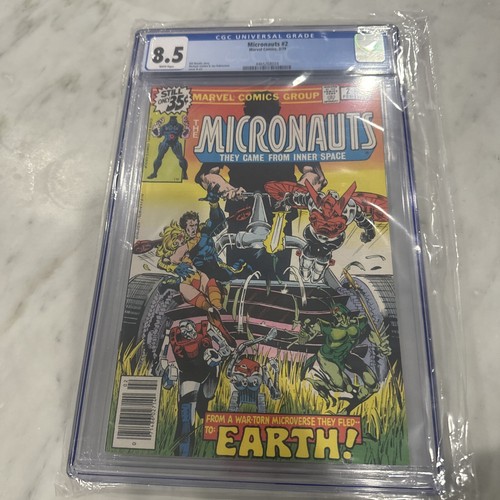 Micronauts #2 (1979) CGC 8.5 WP Bill Mantlo - Michael Golden - Joe ...