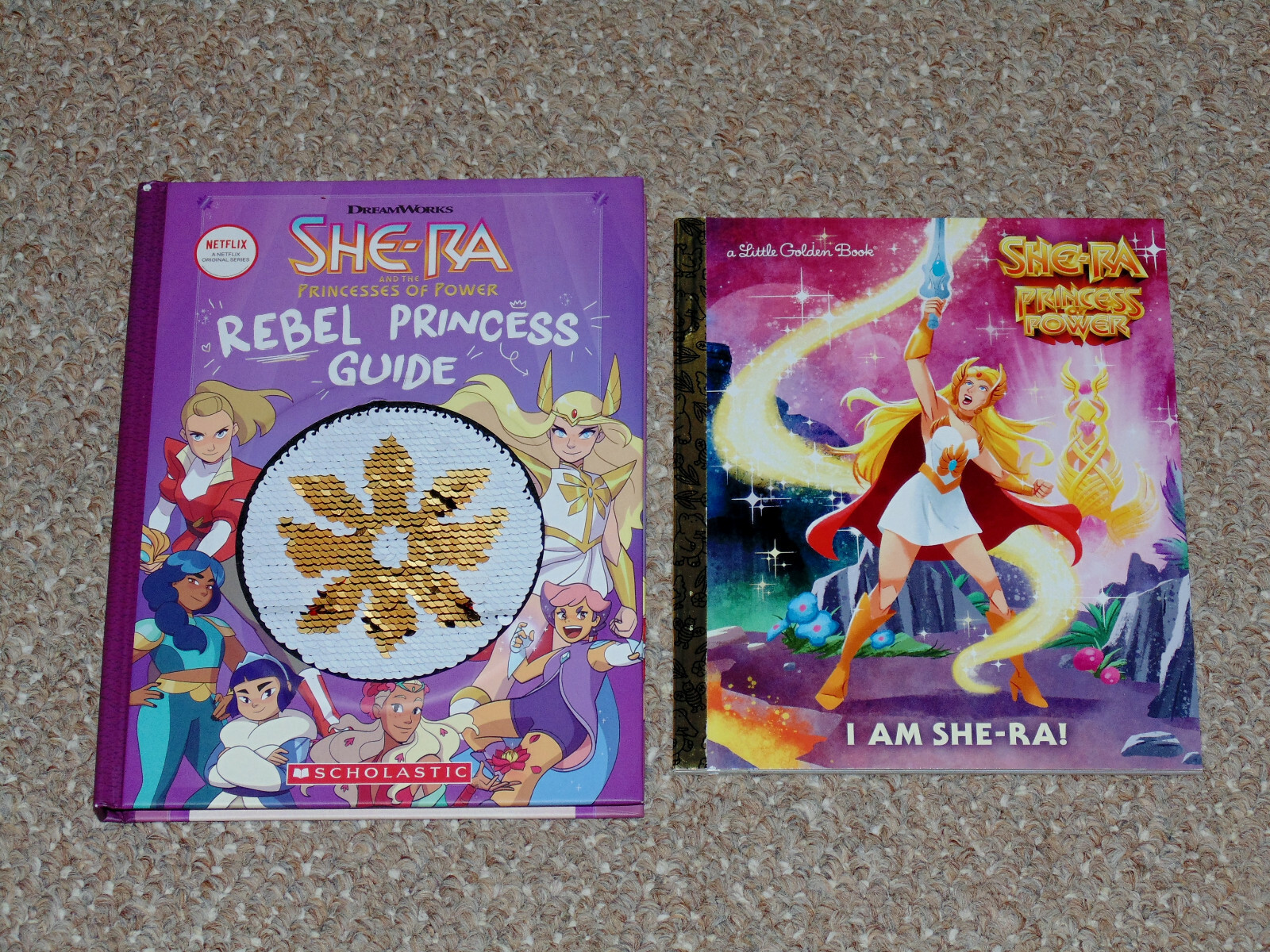2019 She-Ra Princess of Power Rebel Princess Guide & I Am She-Ra! Book ...