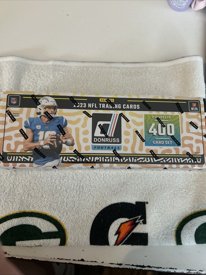 BRAND NEW 2023 Panini Donruss Football NFL Trading Cards Complete Set ...