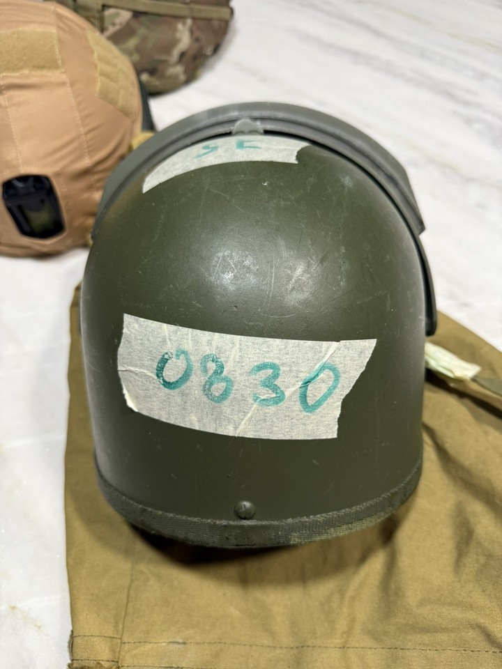 Mint Authentic Russian K6-3 6B6-3 Titanium Helmet Altyn Size 2? | eBay
