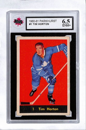 1960-61 Parkhurst Tim Horton KSA 6.5 (CP) #1 | eBay