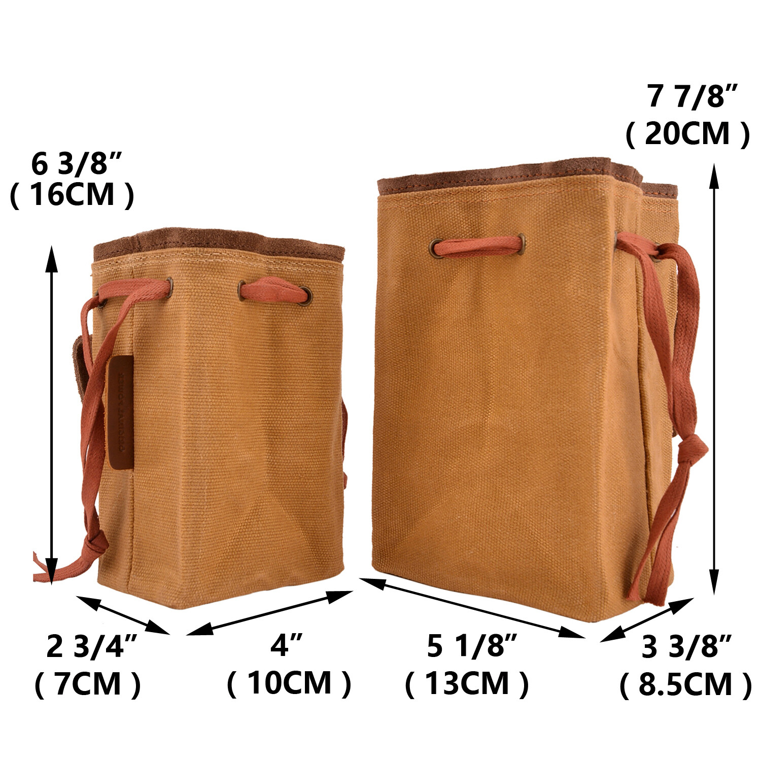 Canvas Drawstring Skeet Trap Pouch Shotshell Holder Carrier Cartridge ...