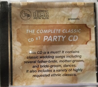 Bobby Morganstein Productions-The Complete Classic Party CD #7 SEALED ...