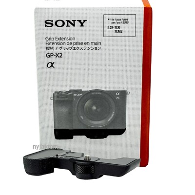 New SONY GP-X2 Grip Extension for Sony a7C II and a7CR Digital Camera ...