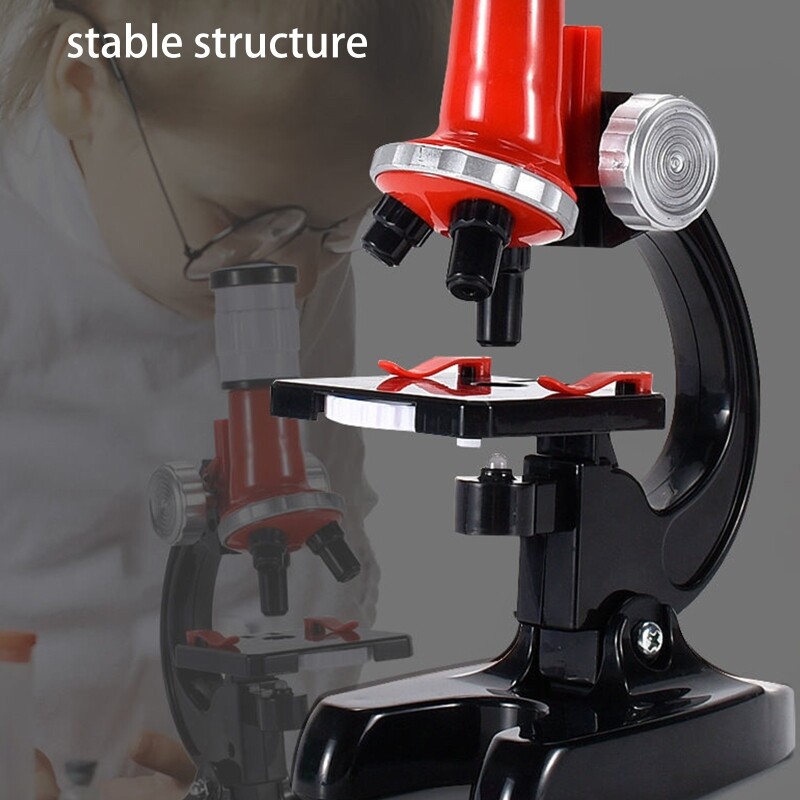 for Creative Microscope Kit for Kids Students Adjustable Lenses ...