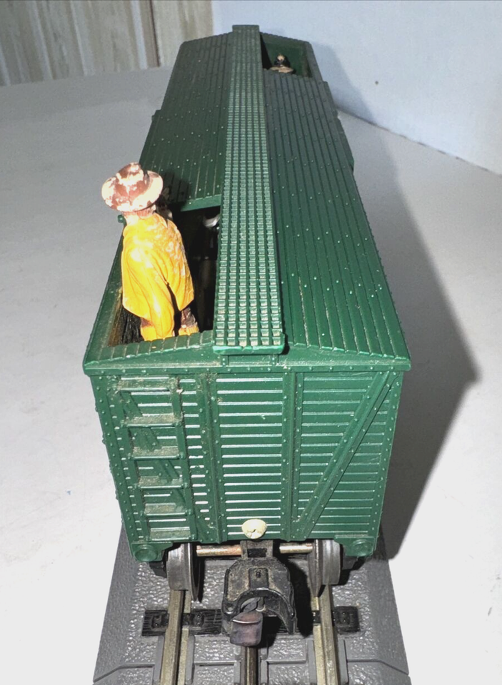 LIONEL POSTWAR O GAUGE #3370 WELLS FARGO (SHERIFF & OUTLAW) STOCK CAR ...