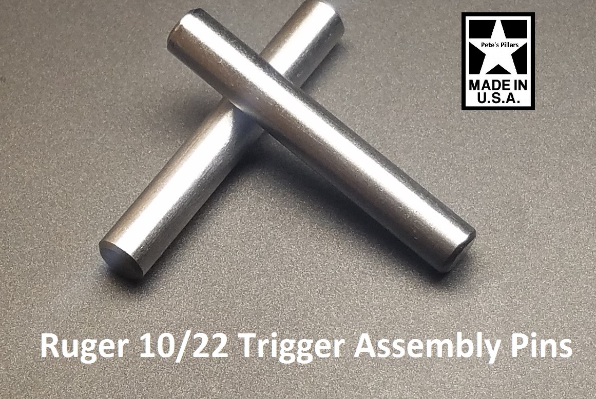 Ruger 10/22 DELUXE Stainless Steel Cross Drift Pin Kit B35, B21, B19 ...