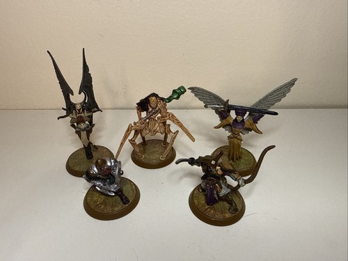 Heroscape Heroes of Durgeth Eldgrim Kiova Runa Kaemon Awa Kee-Mo-Shi No ...