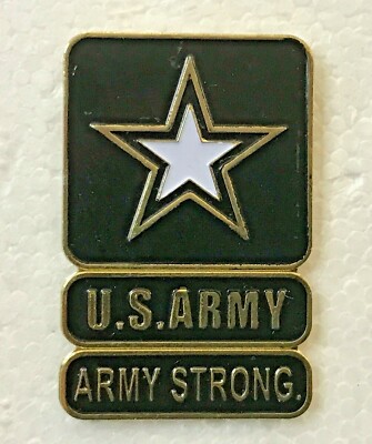 U.S. Army Army Strong Pin Back Tie Tack Lapel Pin | eBay Australia