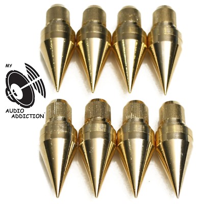 Speaker Spike, Stand Foot, Speaker Cone, Isolation Spikes Set of 8 | eBay