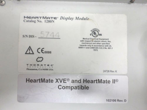 HeartMate Display Module 1280N Heart Mate XVE & II Compatible | eBay