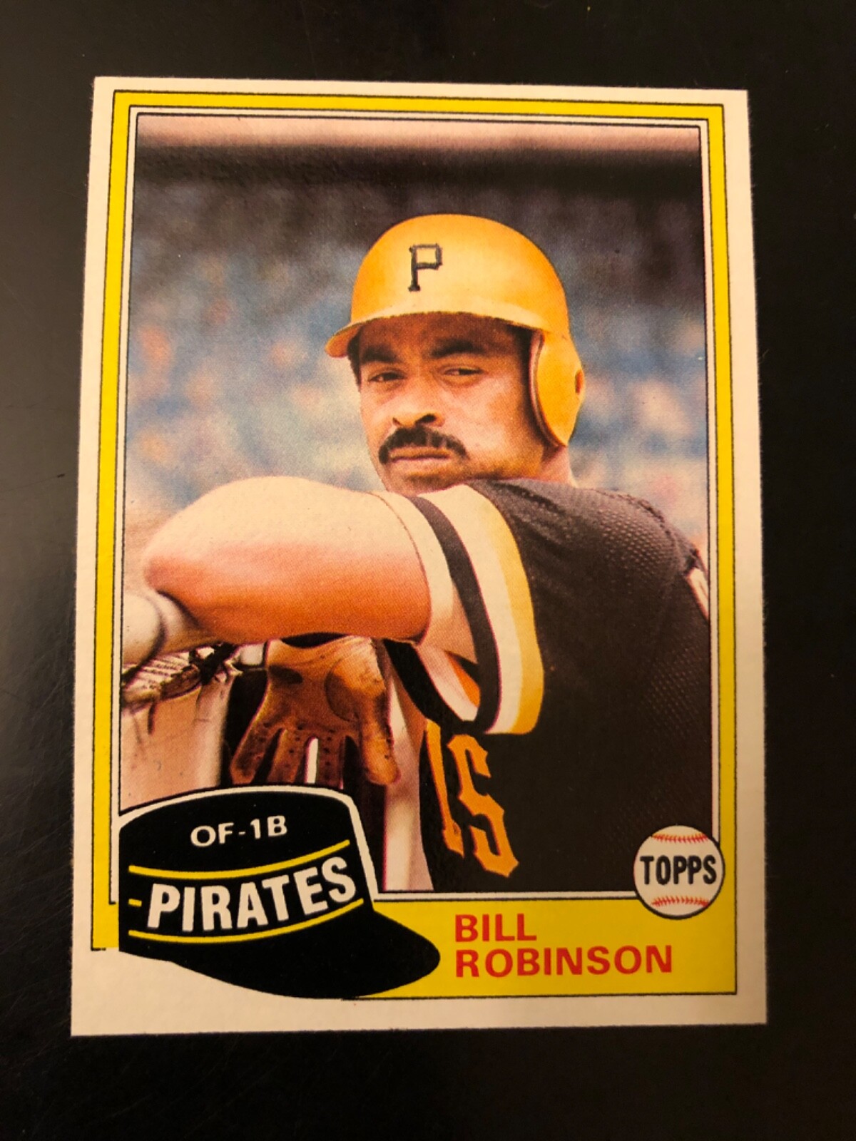 1981 Topps #51 Pirates Bill Robinson Baseball Card | eBay
