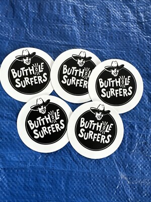 Butthole Surfers - 5x Vinyl Sticker Decal - Cowboy - Outdoor Quality | eBay