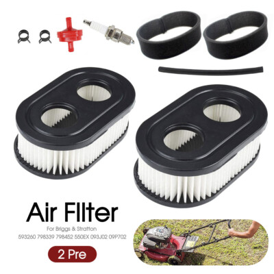 2 Pre Air FIlter For Briggs & Stratton 593260 798339 798452 550EX ...