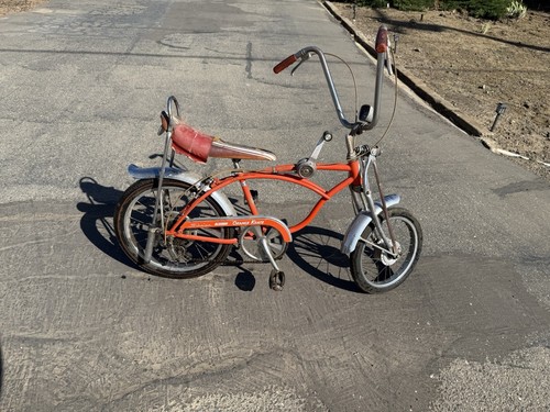 Schwinn 1969 Orange Krate Sting Ray Bike | eBay