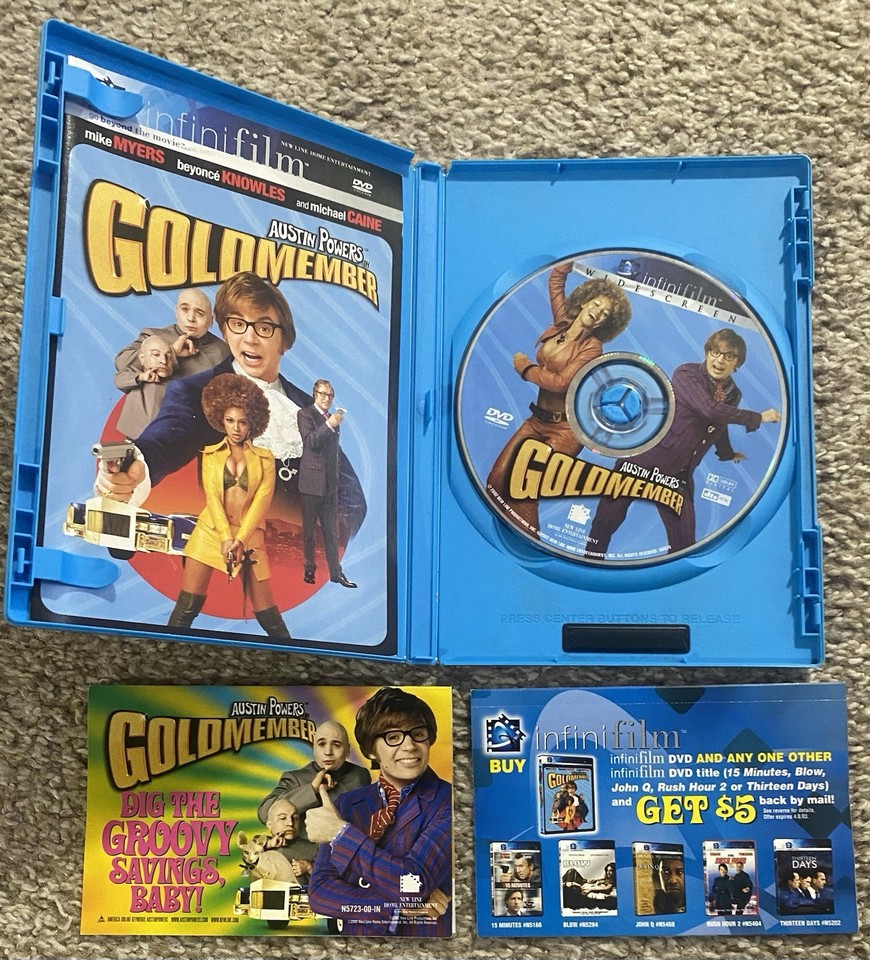 Austin Powers in Goldmember (DVD, 2002) 794043607820| eBay