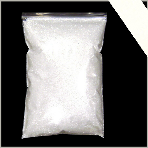 15oz (444ml) Bright White .025" Metal Flake, Large Chunky Auto Paint ...