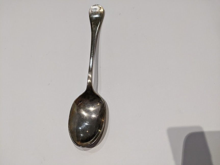 Silver Tea Caddy Spoon With hallmarks | eBay UK