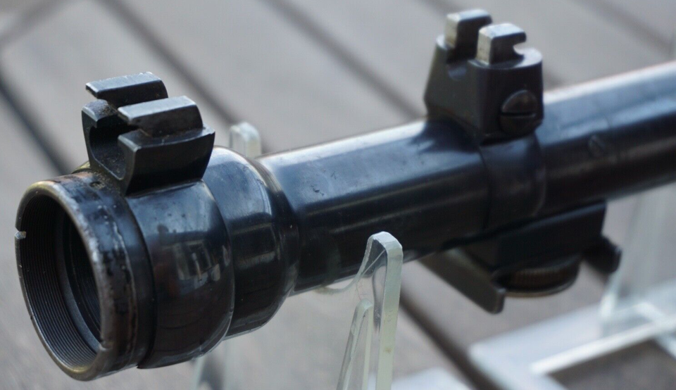 C.P. GOERZ BERLIN 4x GEWEHR Nr. 2143CC GERMAN SNIPER RIFLE SCOPE GEWEHR ...