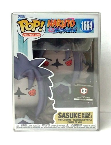 Funko Pop! Naruto Shippuden Sasuke Curse Mark 2 #1664 Chalice Exclusive ...