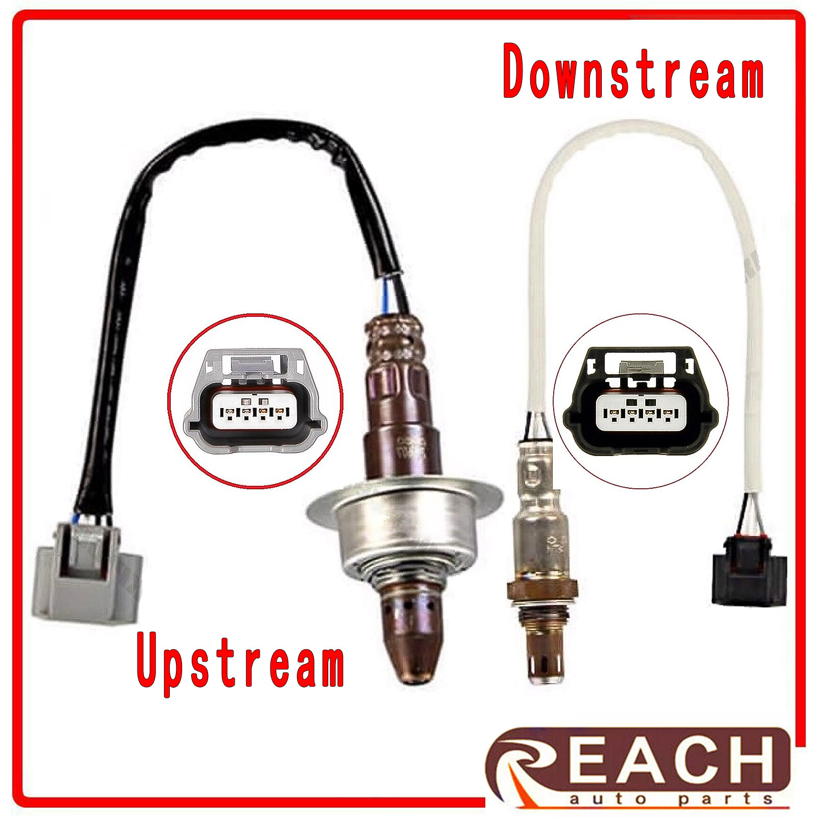 2PCS Up+Down Oxygen Sensor For Nissan Juke 1.6L L4 Turbocharged 2011 ...