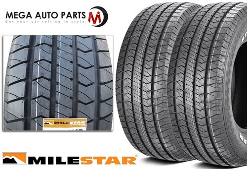 2 Milestar Streetsteel P 275/60R15 107T White Letters All Season Muscle ...