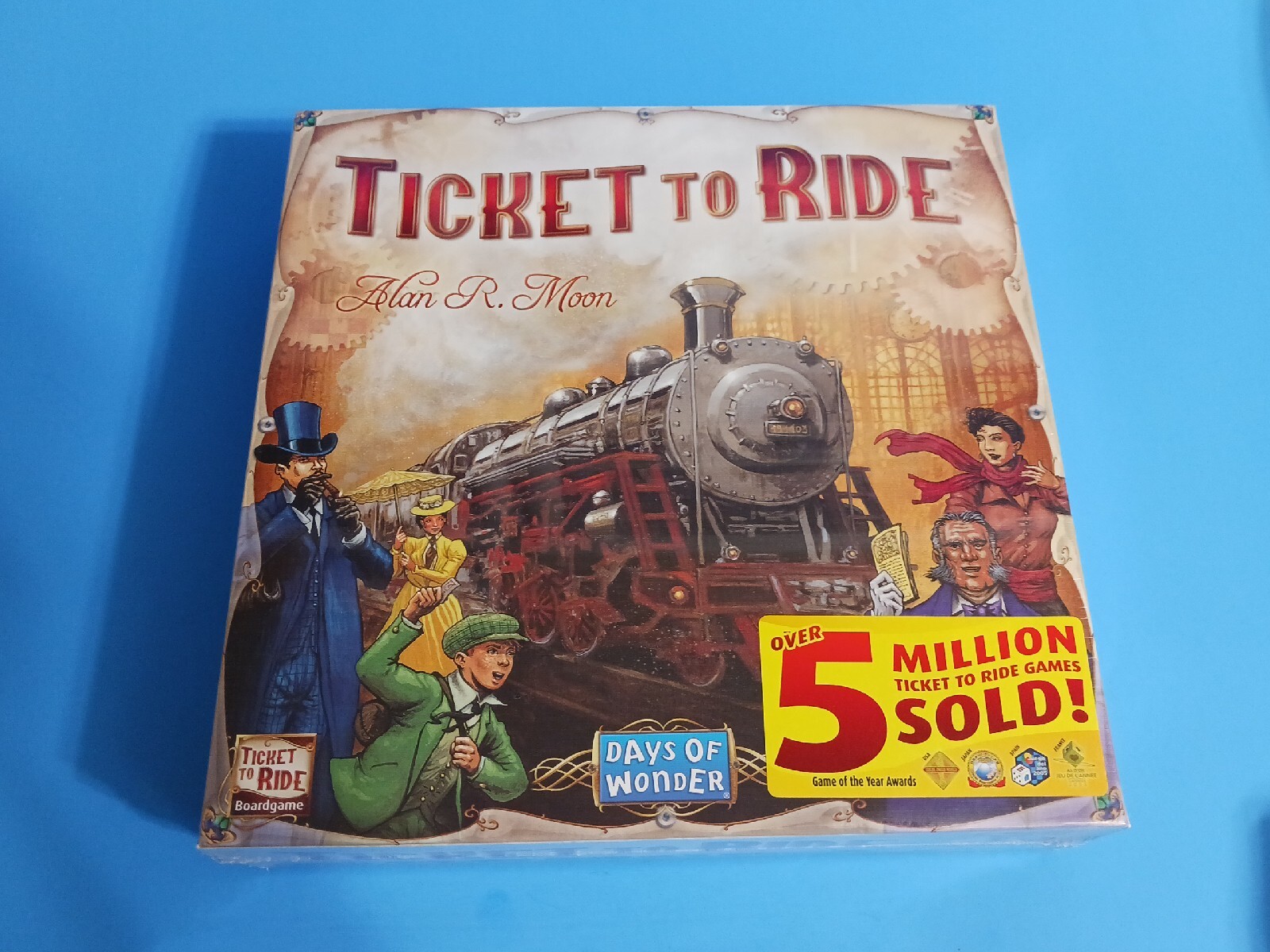 Days of Wonder Ticket To Ride by Alan R. Moon Train Board Game (SEALED ...
