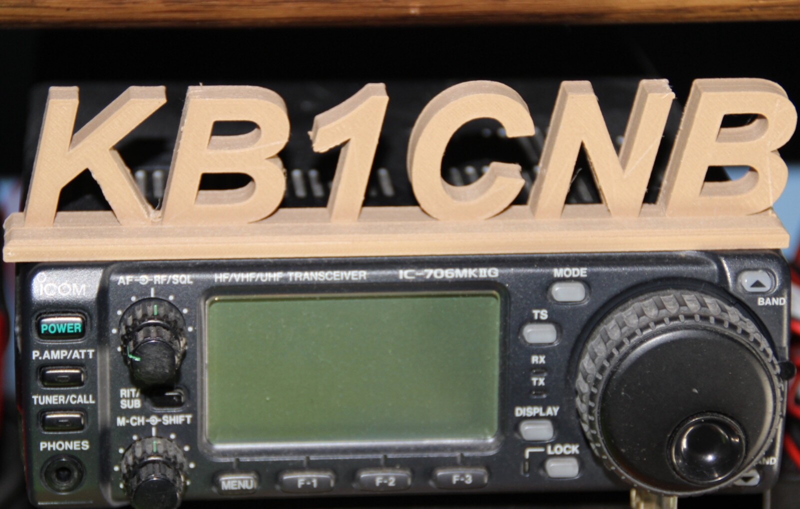 Amateur Radio or GMRS Call Sign Desk Plaque | eBay