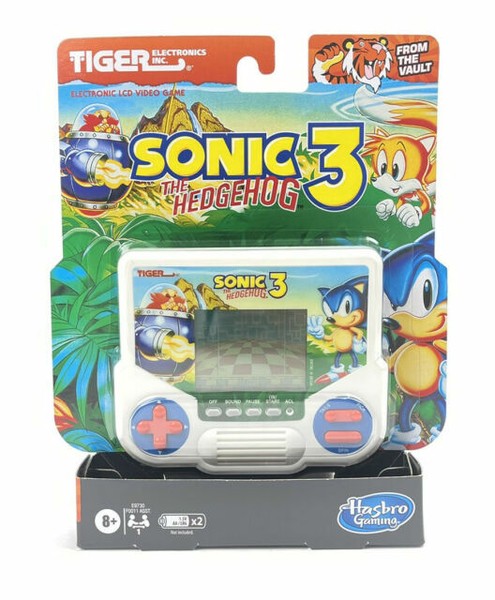 Hasbro Tiger Electronics Sonic the Hedgehog 3 Electronic LCD Video Game ...