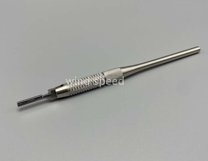 Carbon Steel Scapel Blades Dental Surgical Blade Handle Remover Medical ...
