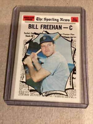 1970 Topps.. Baseball Card, #465 Bill Freehan, All-Star, Detroit Tigers ...