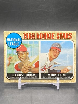 1968 Topps #579 Larry Hisle Mike Lum Rookie High Number Vintage ...