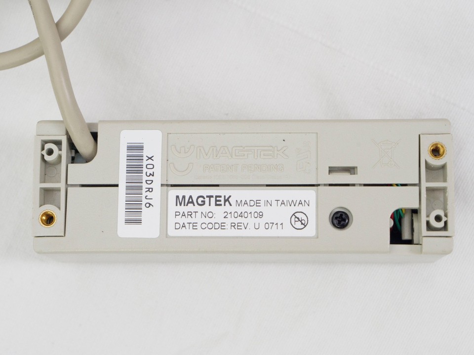 MagTek Swipe 21040109 USB Credit Card Reader - Untested | eBay