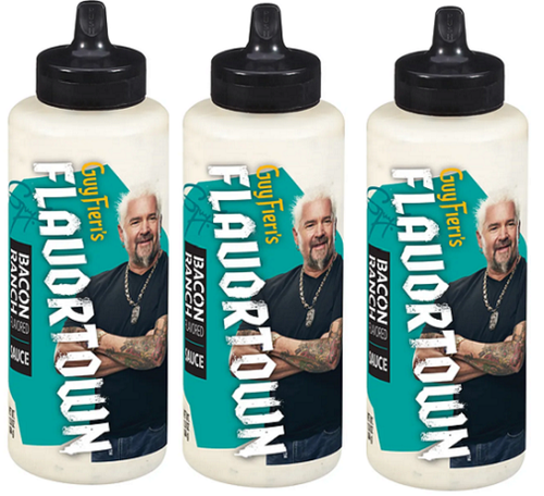Guy Fieri's Flavortown Bacon Ranch Sauce 3 Pack | eBay