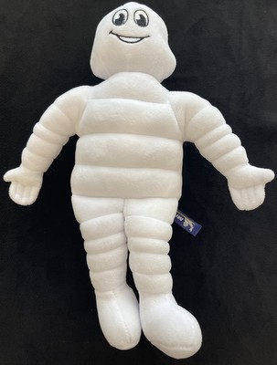 Michelin Man Tire Mascot Plush Stuffed Toy w/Michelin Tush Tag 12 ...