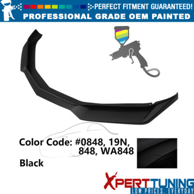 Fits 16-18 Chevy Camaro LT & RS ZL1 Style Front Bumper Lip Splitter # ...