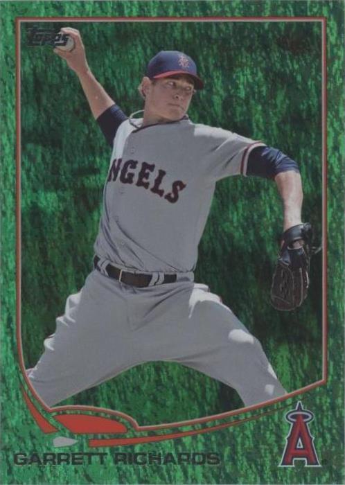2013 Topps Update Series - Garrett Richards #US33 Emerald Foil for sale ...