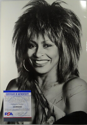 SIGNED TINA TURNER AUTOGRAPHED PRIVATE DANCER TOUR PROGRAM CERTIFIED ...