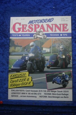 Motorcycle Teams No. 15 2/92 Carell Kawa ZZR 1100 Räbiger Suzuki Gsx-R ...