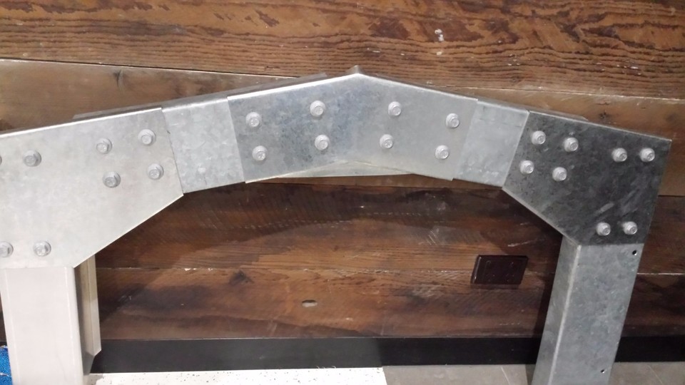 Pressed Purlin Brackets 6inch/150mm shed 1 Apex 2 Haunch -Garage | eBay ...