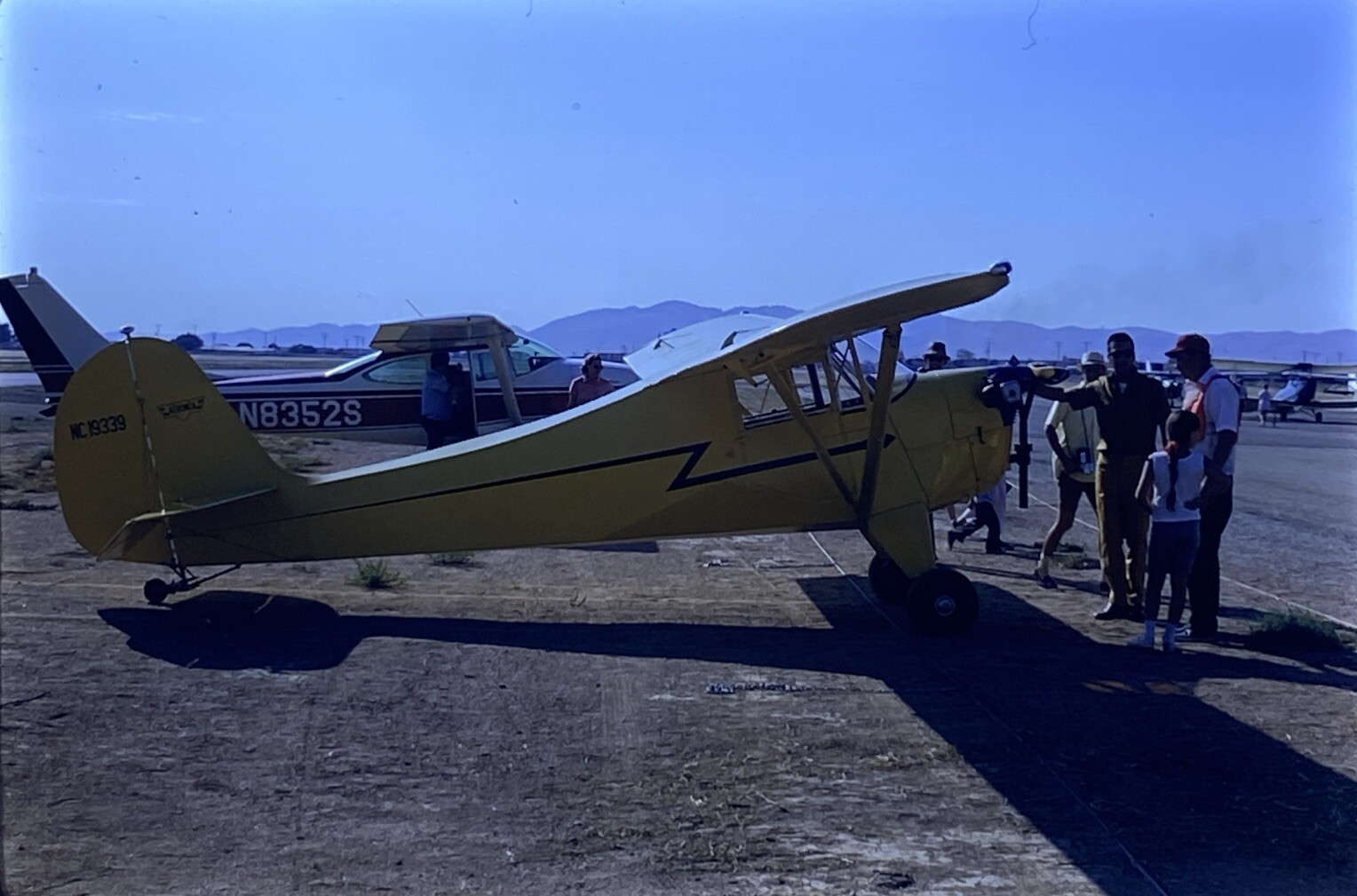 35mm Slide 1970 Aircraft @ Tehachapi Airfield California | eBay