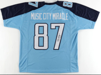 Kevin Dyson Signed "Music City Miracle" Jersey - JSA Authenticated | eBay