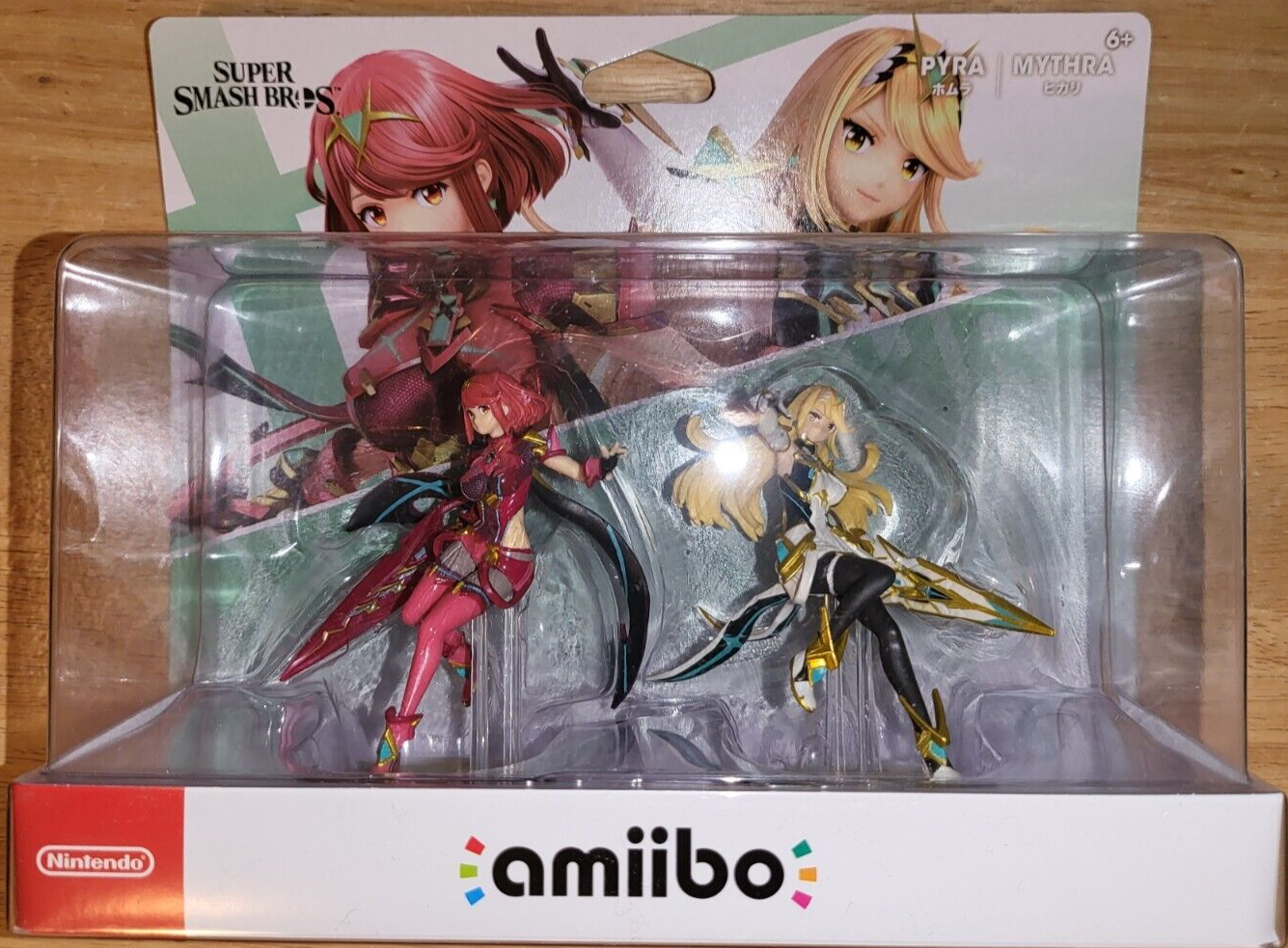 Nintendo Amiibo Pyra & Mythra 2-Pack |BRAND NEW FACTORY SEALED ...