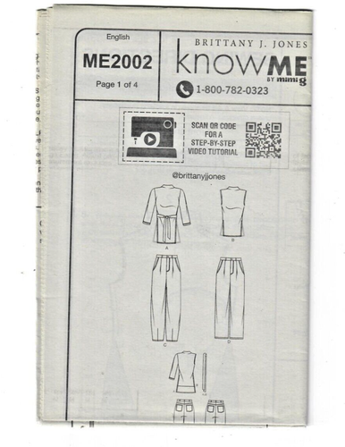 Miss Stretch Knit Top and Jeans 10-18 Know Me by Mimi g ME2002 Sewing ...