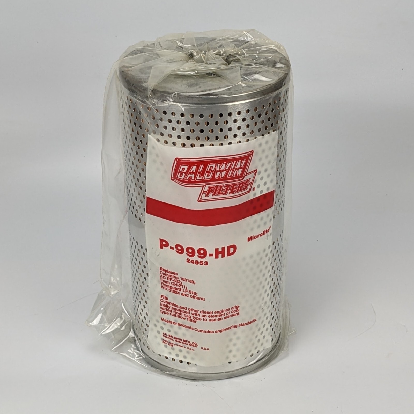 CUMMINS-HOUSINGS BM94090 - Cross reference oil filters